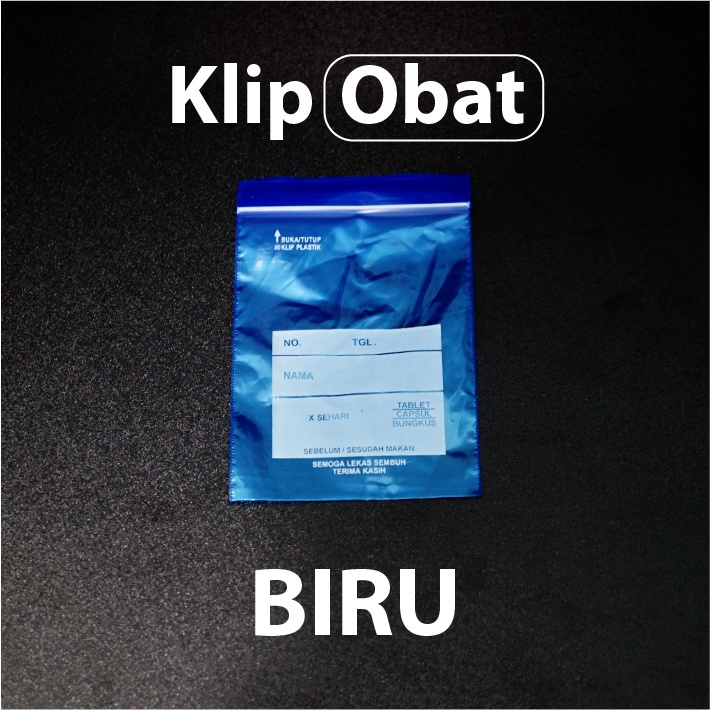Jual Paket 1000 pcs - Plastik Klip Obat Warna 10 x 7 cm | Shopee Indonesia