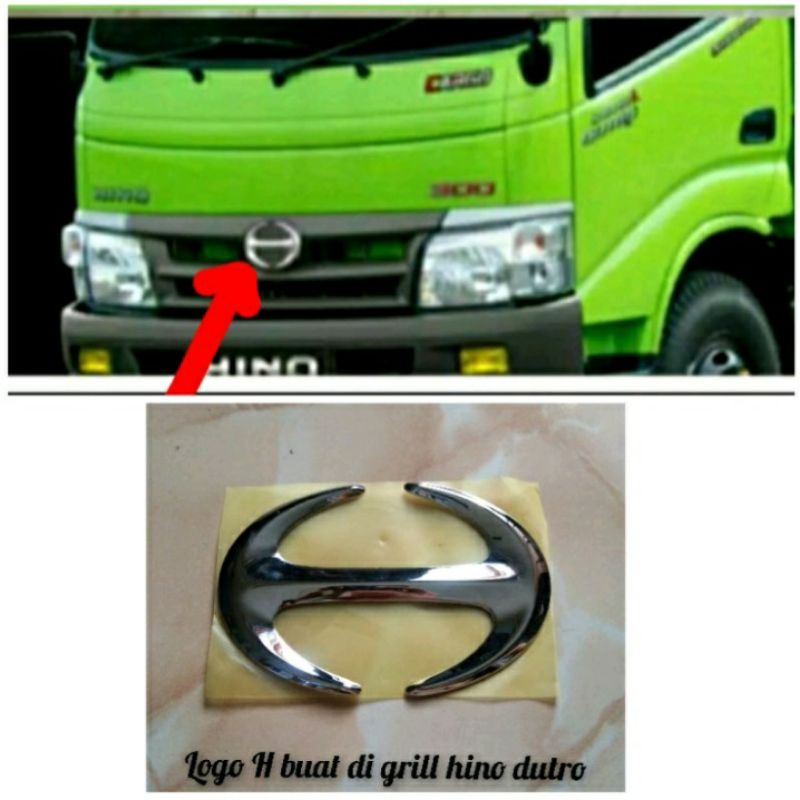 Jual logo hino dutro logo grill | Shopee Indonesia