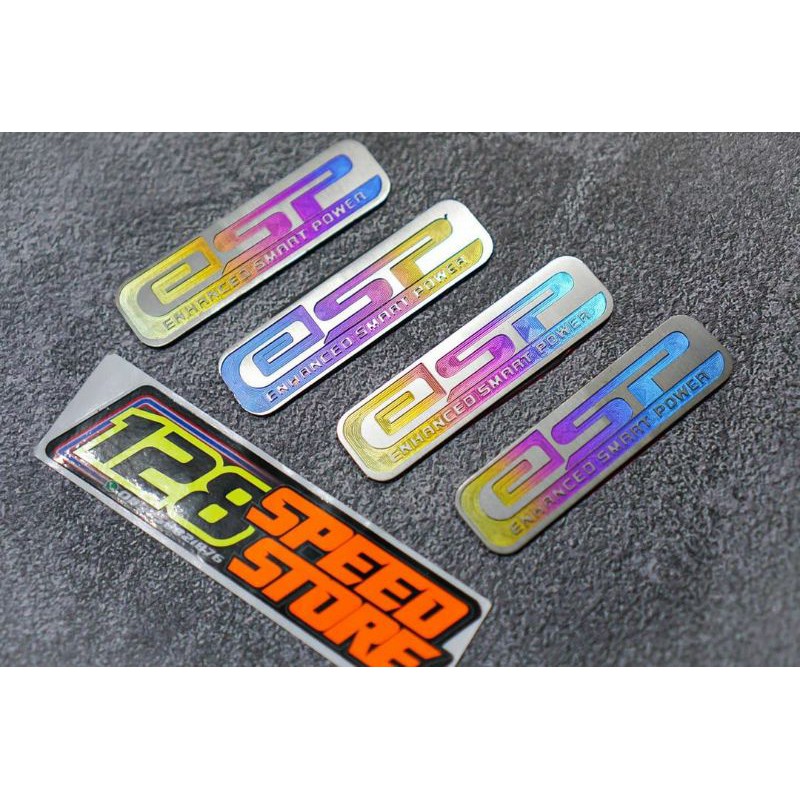 Jual Logo ESP Titanium original Universal | Shopee Indonesia