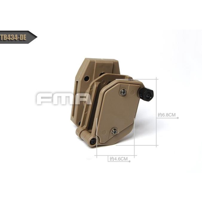 Jual Fma Ipsc Multi Angle Speed Magazine Mag Pouch Holster | Shopee ...