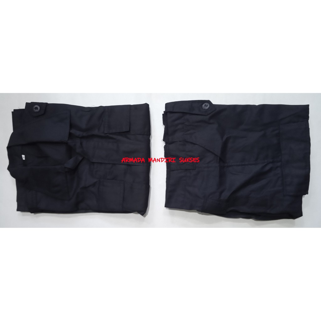 Jual MO Seragam PDL Drill Satpam - Seragam PDL Security Biru Dongker Satu Stel Lengkap | Shopee ...