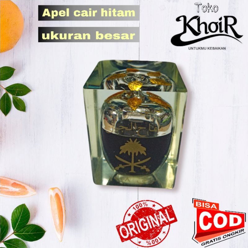 Jual minyak apel jin cair warna hitam ukuran besar bahan fiber press daun bisa request | Shopee ...