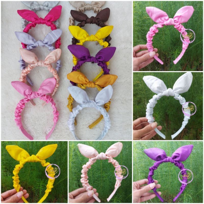 Jual Bando Bandana Scrunchie,Bando Scrunchie Pita Kelunci,Bando Korea ...