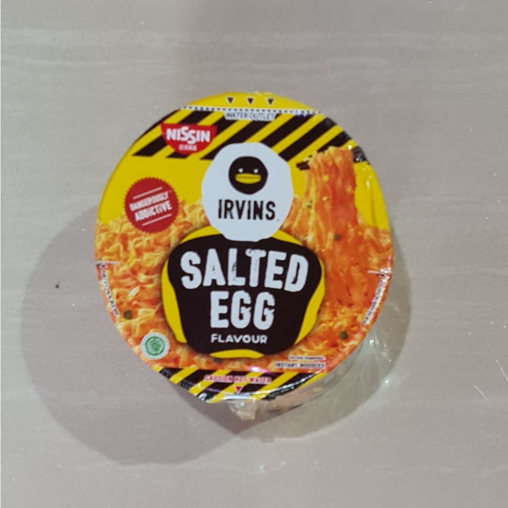 Jual Mie Nissin Irvins Salted Egg Flavour Instant Noodles 100 Gram ...