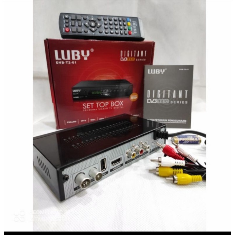 Jual SET TOP BOX(STB) tv analog ke digital (ADA APP/BISA TIKTOK ...