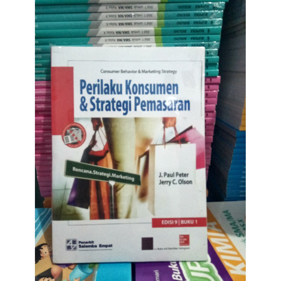 Jual BUKU Buku - PERILAKU KONSUMEN DAN STRATEGI PEMASARAN - edisi 9 buku 1 | Shopee Indonesia