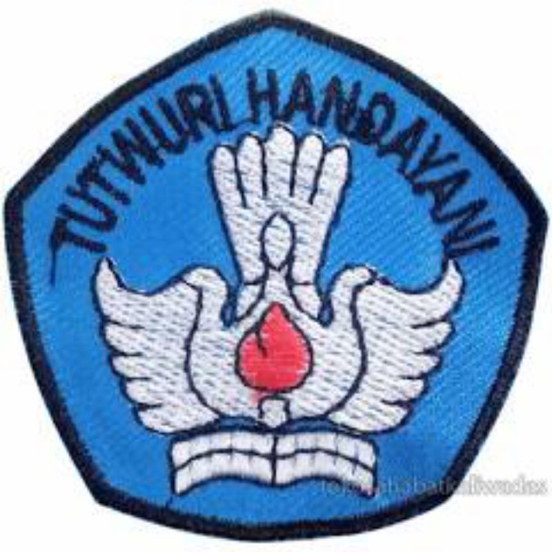 Jual Tutwuri Handayani logo bordir badge tutwuri sekolah paud tk topi ...