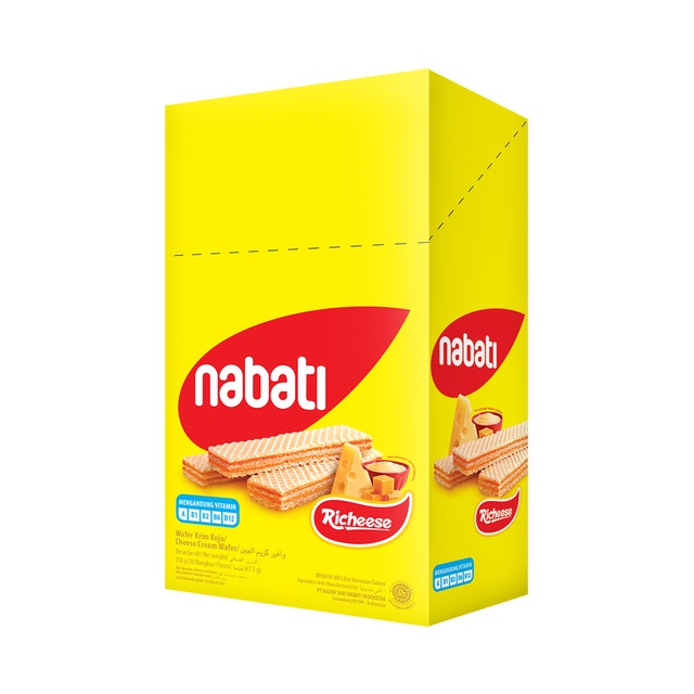Jual Richeese Nabati Wafer Box (20 pcs) | Shopee Indonesia
