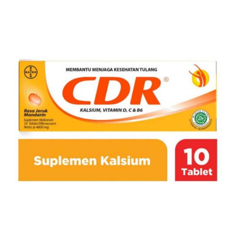 Jual CDR Effervescent Multivitamin Isi 10 Tab | Shopee Indonesia