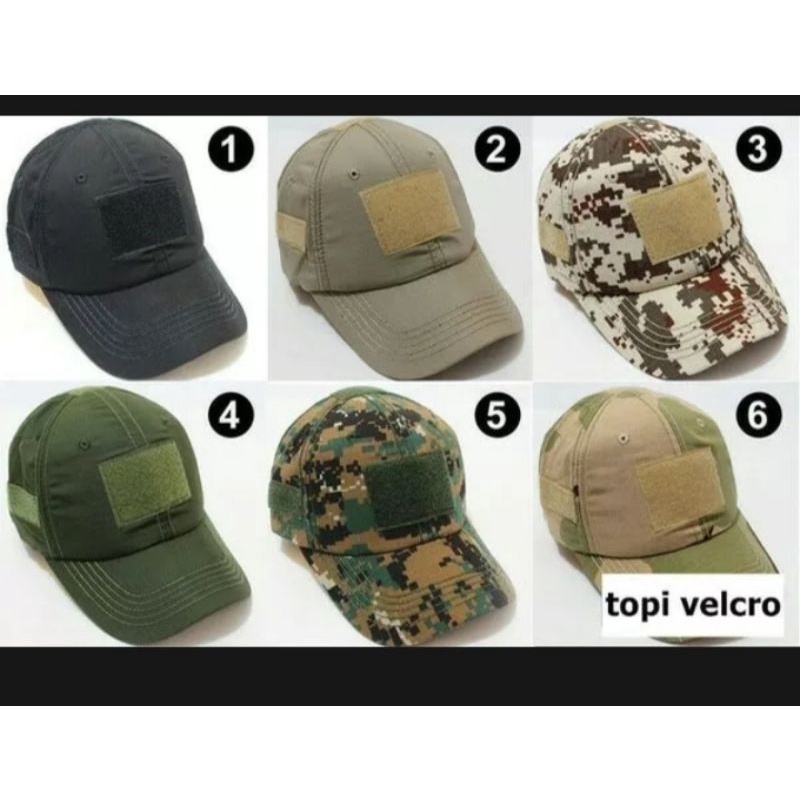 Jual TOPI BASEBALL ARMI TAKTICAL/POLOS BDU VELCRO DEWASA | Shopee Indonesia