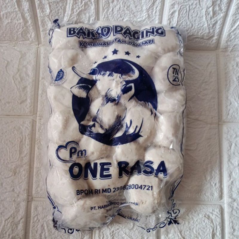 Jual bakso one rasa isi 25 / kombinasi sapi ayam/bakso basreng/bakso ...