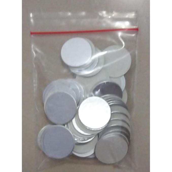 Jual ALUMINIUM FOIL SEAL BOTOL PET DIAMETER 20 MM 2 CM | Shopee Indonesia