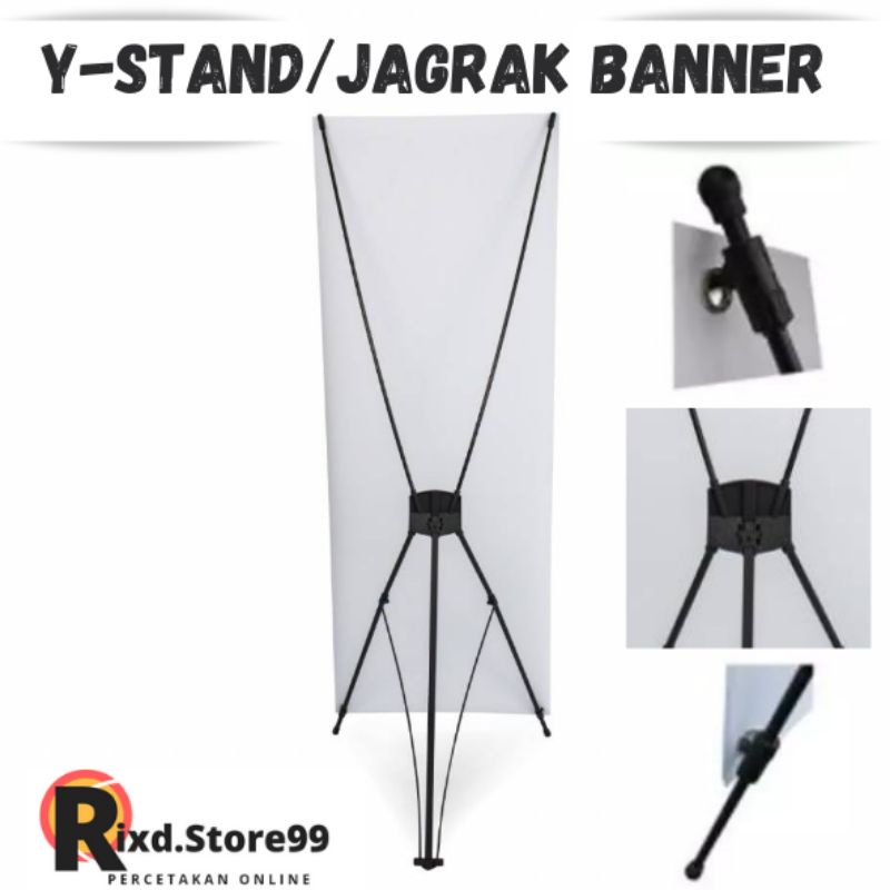 Jual Paket Y Stand(Rangka Penyangga) Dan Banner 60x160 TERMURAH ...