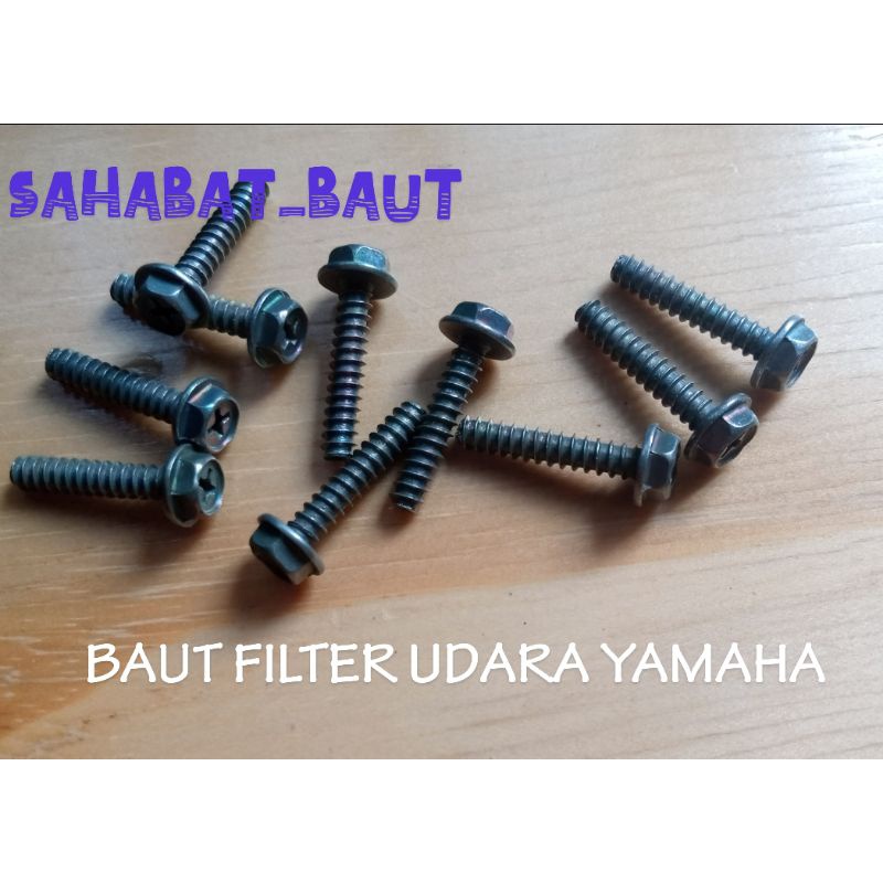 Jual baut filter udara Yamaha 5 x 25 ( kepala kunci dan obeng ...