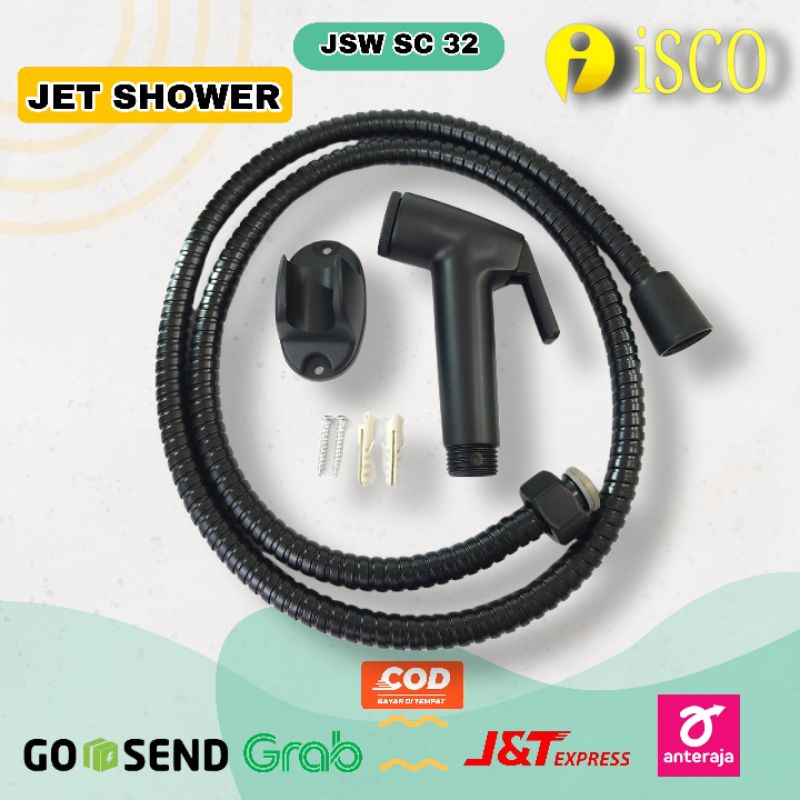 Jual Jet Shower Toilet Duduk / Shower Jet Closet Black | Shopee Indonesia