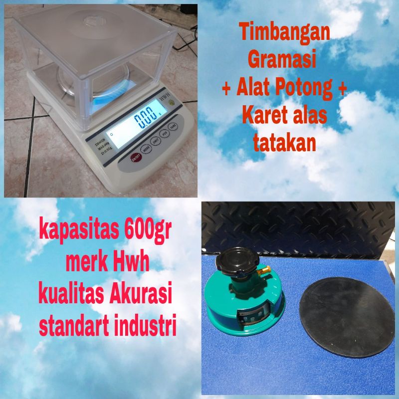 Jual Timbangan Gramasi Kain dan Alat Gramasi Kain Kualitas bagus ...