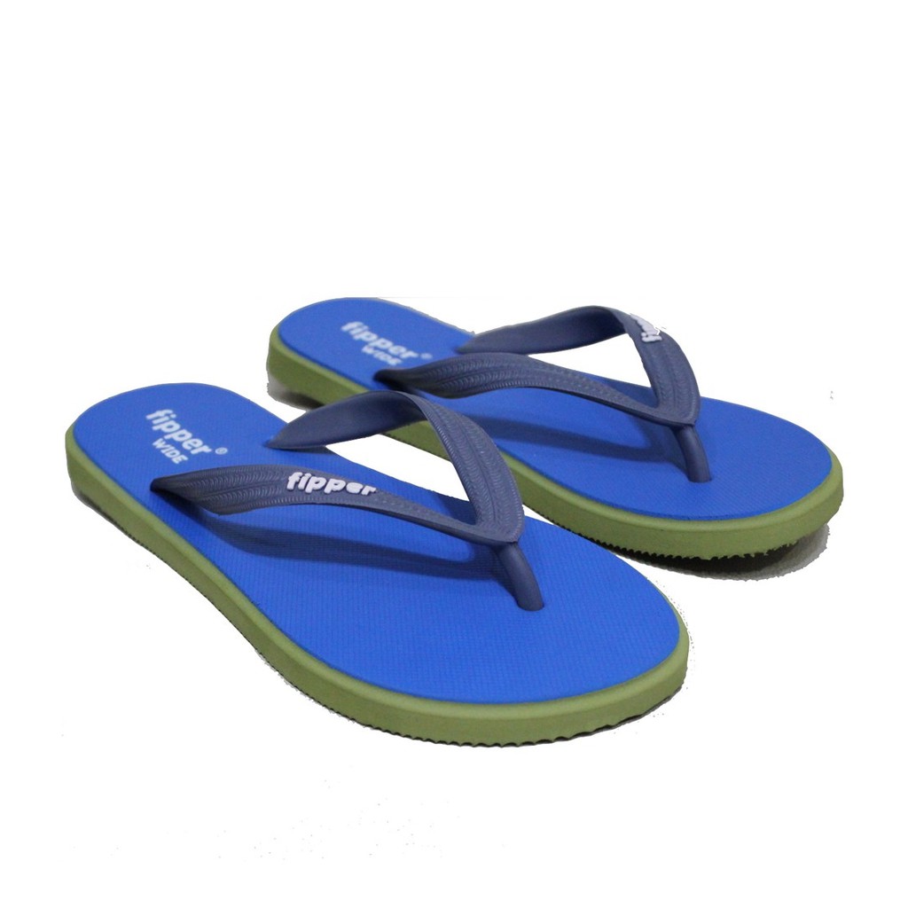 Jual Sendal Jepit / Sandal Pria Fipper Wide Blue Cerulen Green Grey ...