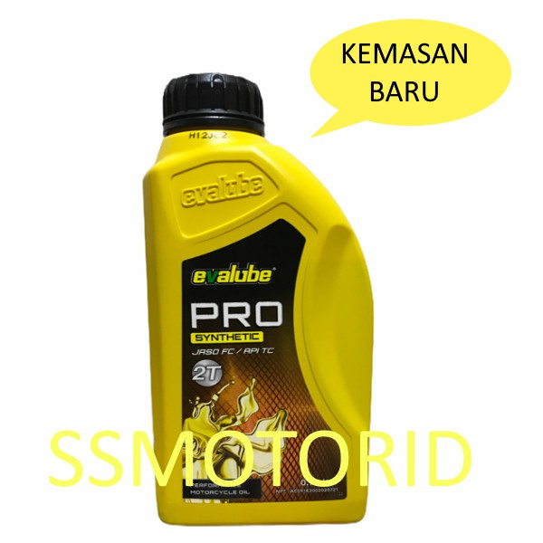Jual Oli Samping Evalube PRO 2T 700ml Synthetic Wangi | Shopee Indonesia