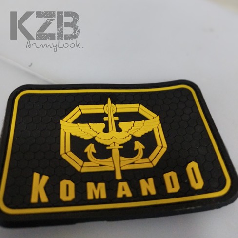 Jual Patch Rubber Velcro KOMANDO | Shopee Indonesia