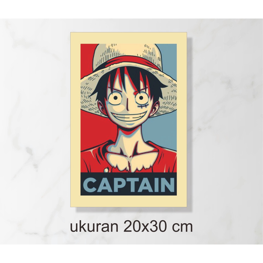 Jual PROMO POSTER ONE PICE POSTER AESTHETIC HIASAN DINDING DEKORASI ...