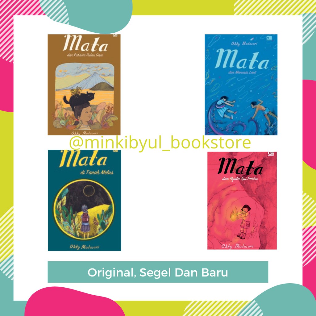 Jual Buku Seri Mata Dan Manusia Laut Mata dan Nyala Api Purba Mata dan ...