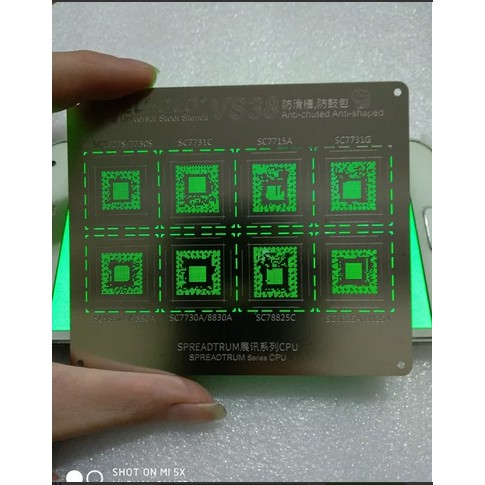 Jual Plat Bga Cetakan Ic All Cpu SPREADTRUM SPREADTRUM Cpu Welsolo Vs38 Original | Shopee Indonesia