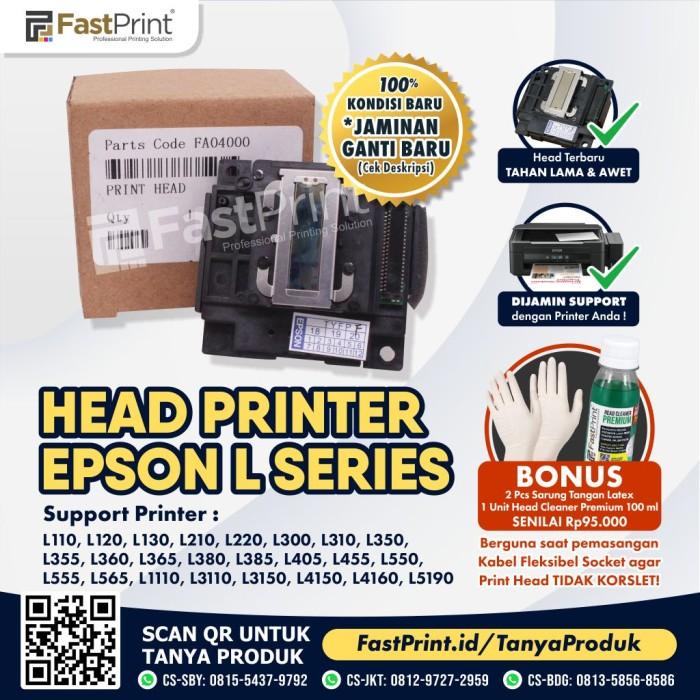 Jual Print Head Printer Original Epson L120 L130 L220 L300 L310 L360 ...