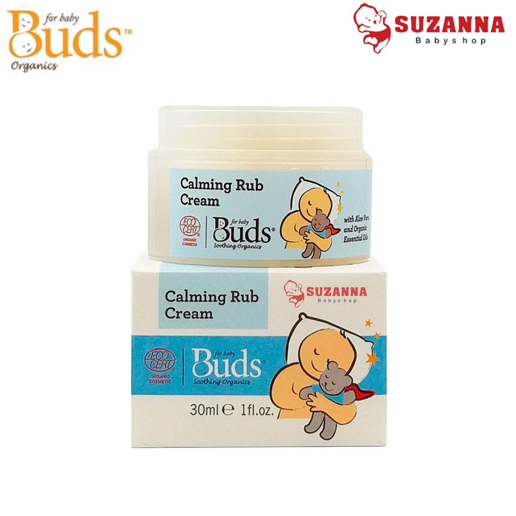 Jual Buds Sooth Organic Calming -- Tummy Rub || Cream 30 ML | Shopee ...