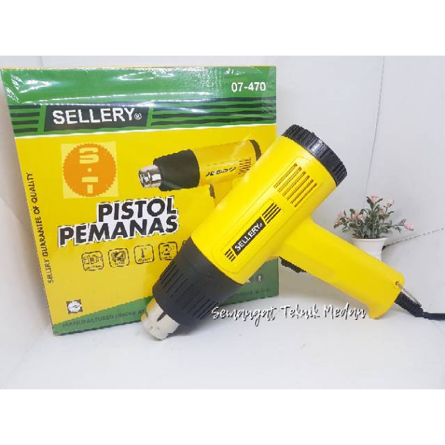 Jual HEAT HOT GUN SELLERY HG-500 KUNING | Shopee Indonesia
