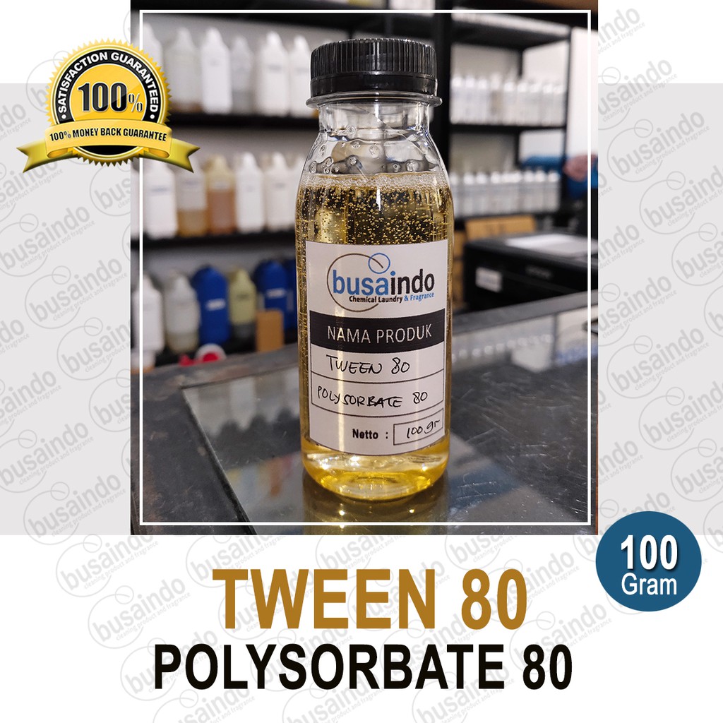 Jual TWEEN 80 - POLYSORBATE 80 (100 gram) | Shopee Indonesia