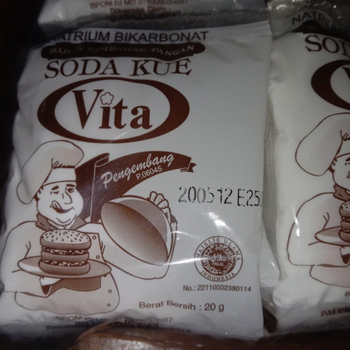 Jual Soda kue Vita sachet 20gr | Shopee Indonesia