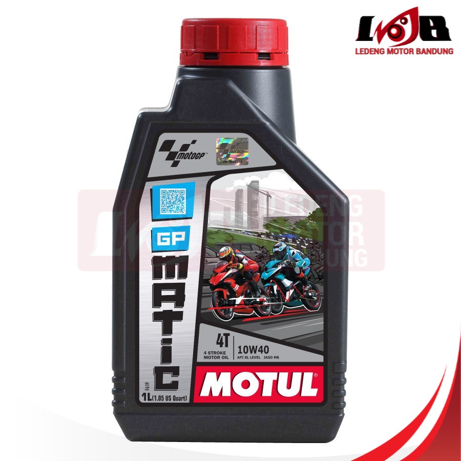 Jual Oli Motul GP Matic 10W40 1 Liter Oli Motor Skuter 4T | Shopee Indonesia