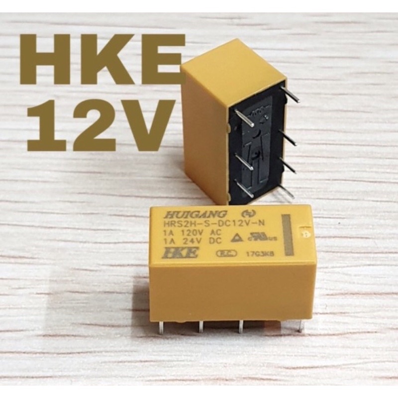 Jual Relay HKE Kecil 8 Pin 12V 2A | Shopee Indonesia