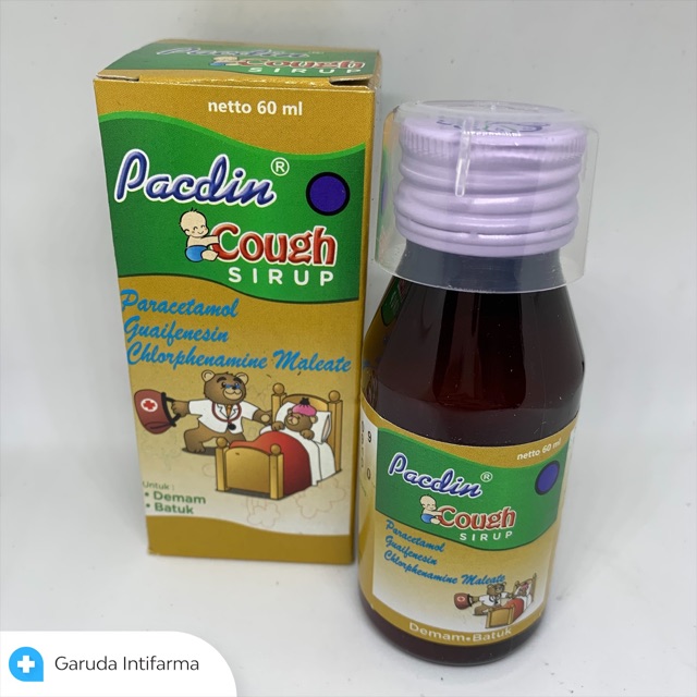 Jual Pacdin Cough Syrup (Obat batuk sirup) 60ml | Shopee Indonesia