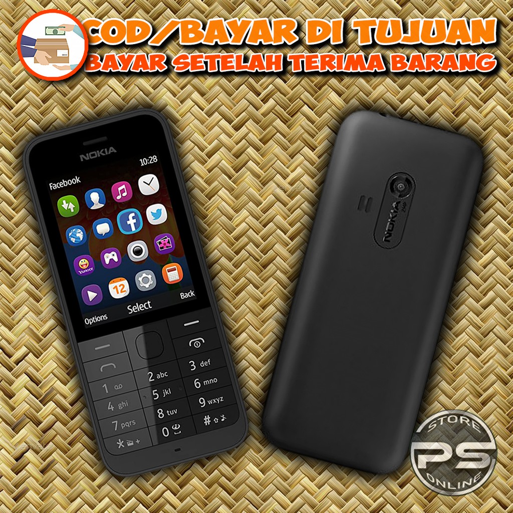 Jual Nokia 220 - Jadul - Dual Sim - dengan layar sangat lebar | Shopee ...