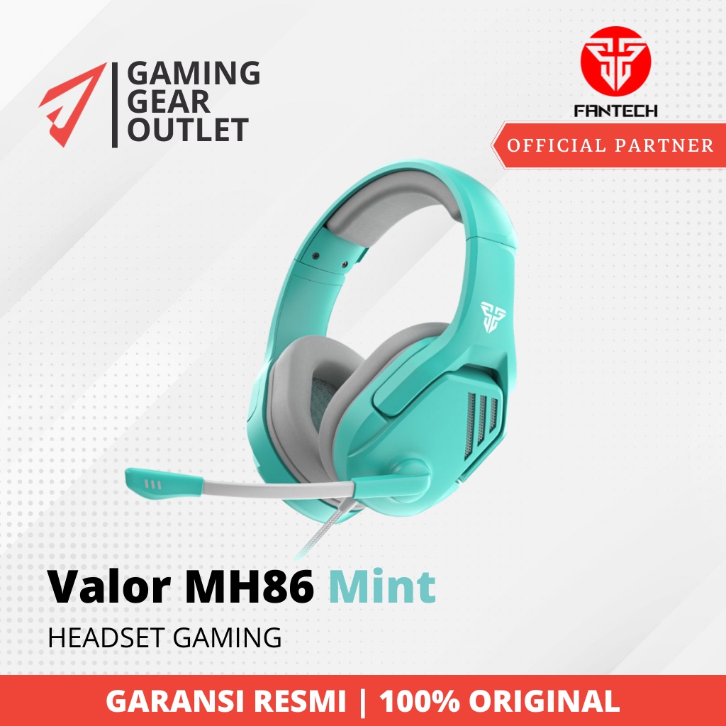 Jual [100%] Fantech MINT EDITION Valor MH86 Headset Gaming | Shopee ...