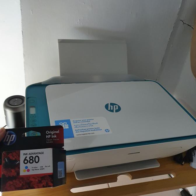 Jual printer HP deskjet 2677 ink advantage Wifi | Shopee Indonesia