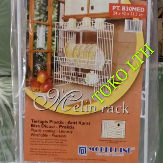 Jual RAK PIRING & GELAS ANTI KARAT ss 3 MODELLINE | Shopee Indonesia