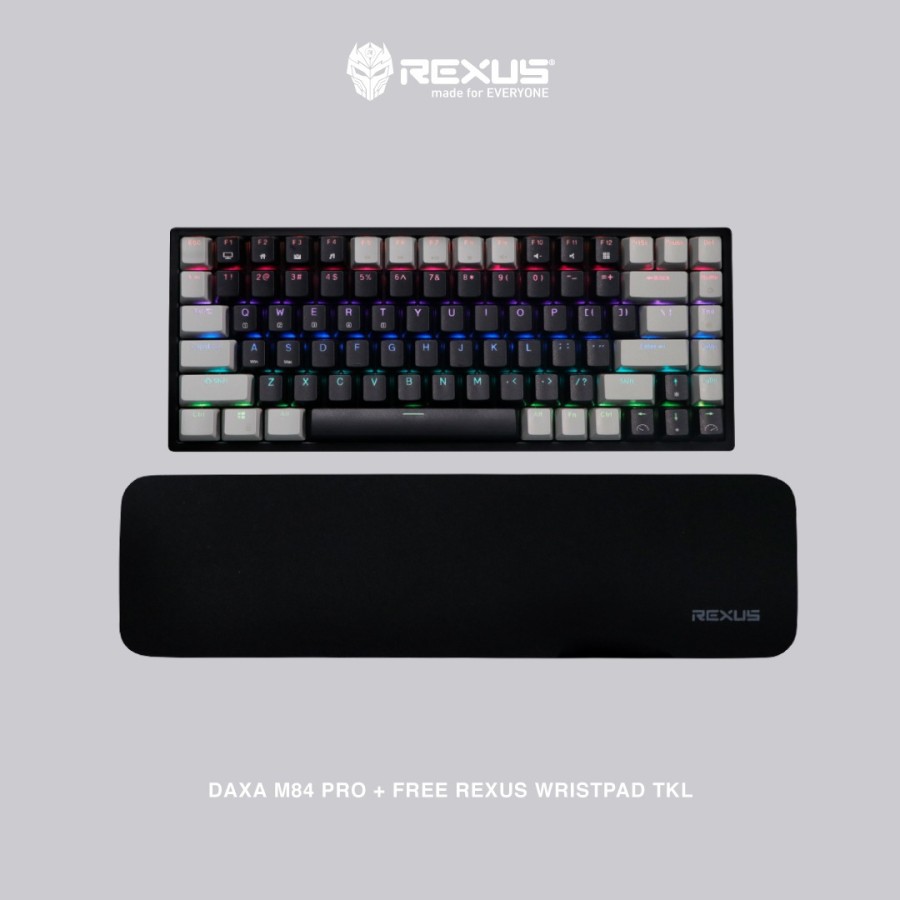 Jual Keyboard Gaming Rexus Daxa M84 Pro Mechanical Wireless + Wired ...