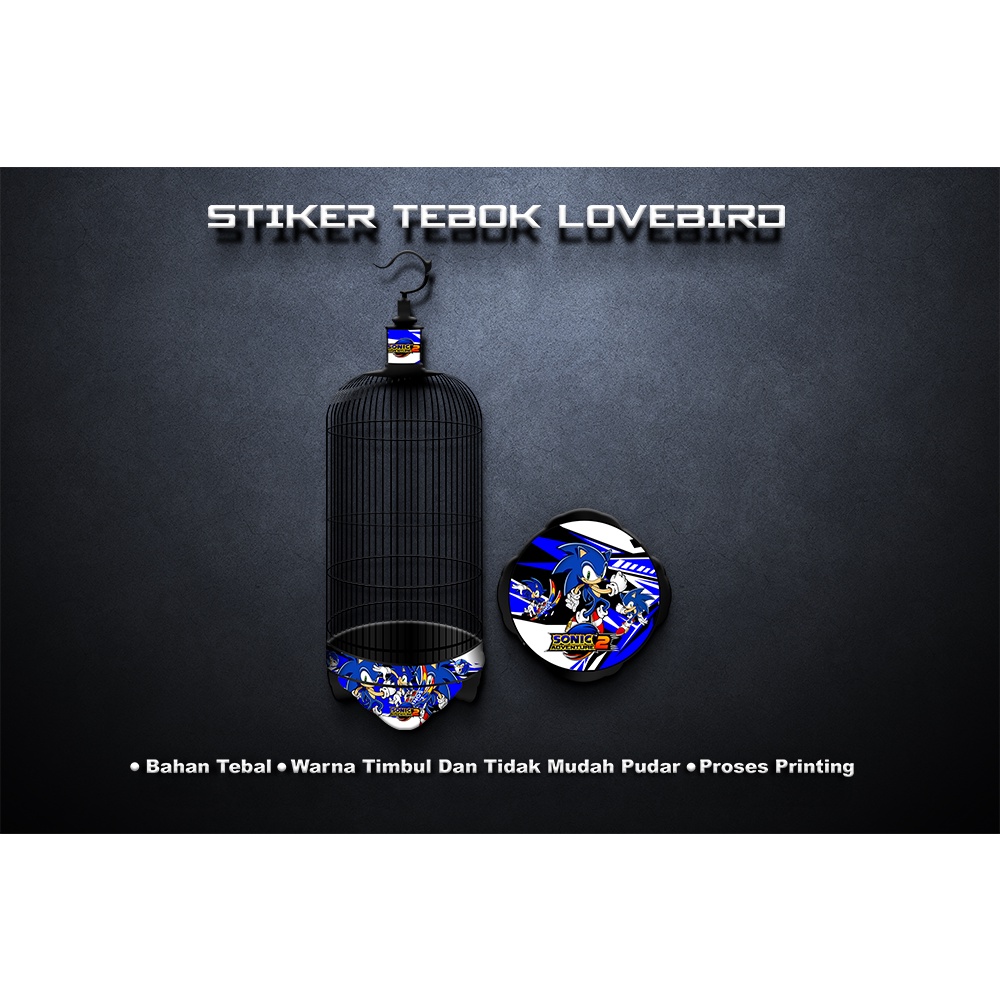Jual STIKER TEBOK LOVEBIRD SONIC | Shopee Indonesia