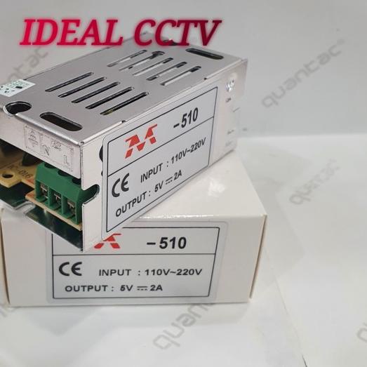 Jual Adaptor 5V 2A Power Supply Switching LED Jaring 2 Ampere 5 Volt DC | Shopee Indonesia