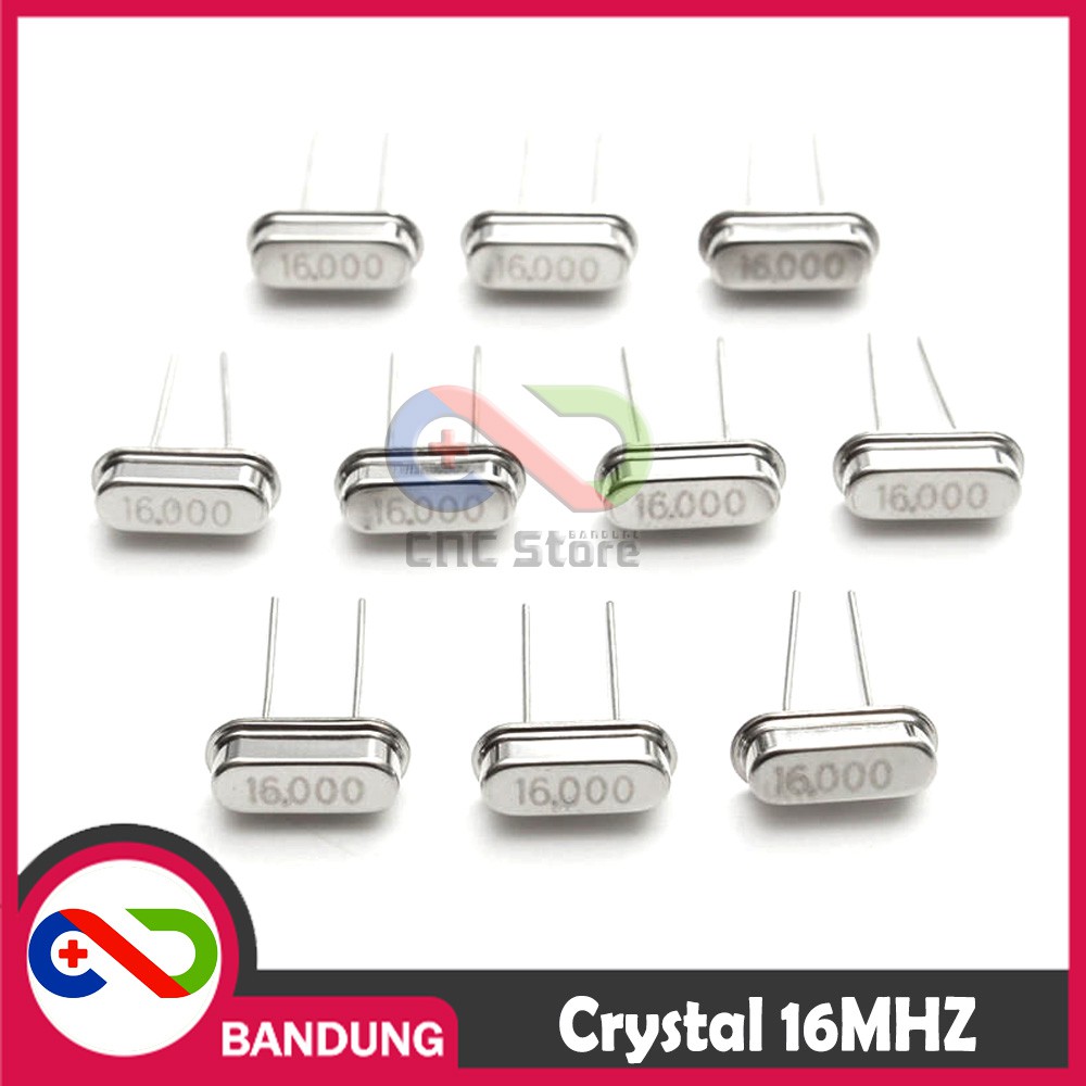 Jual CRYSTAL XTAL OSCILLATOR OSILATOR 16MHZ DIP HC-49S 16 MHZ | Shopee ...
