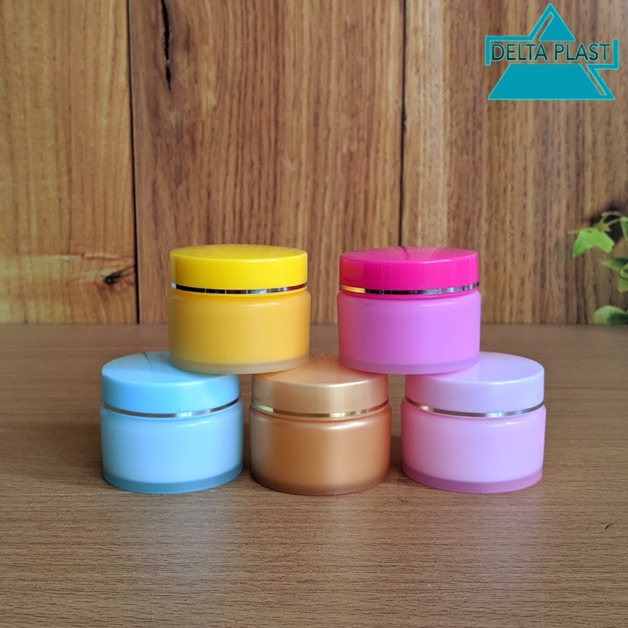 Jual Pot cream double pk 15gr / Pot cream 15gr - Varian warna | Shopee ...