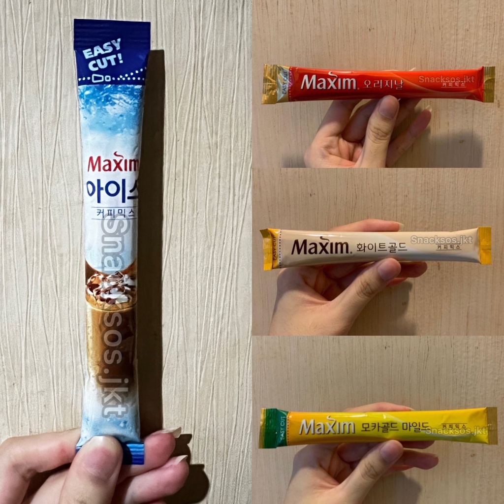 Jual [PC BPOM RI ML] Maxim Mocha Gold Mild Coffee / Original Coffee Mix ...