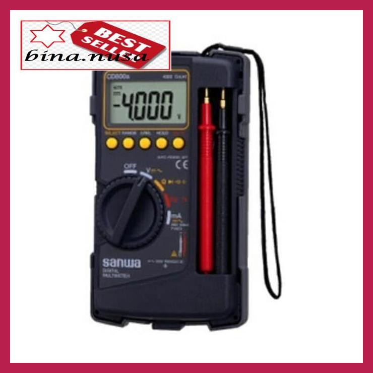 Jual Pertukangan-Salestok- Sanwa Cd800A Avometer Digital Multimeter Cd ...
