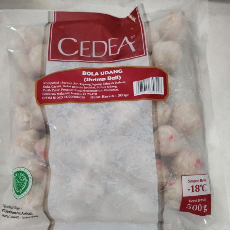 Jual cedea bola udang 500gr | Shopee Indonesia