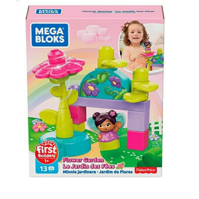 Jual Mega Bloks Flower Garden Le Jardin des Fees | Shopee Indonesia