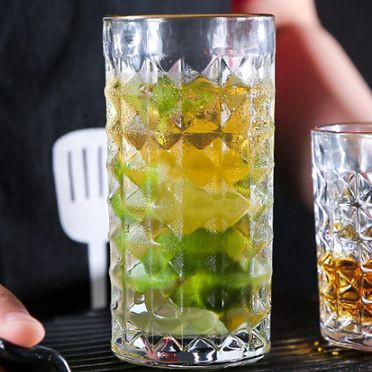 Jual gelas kristal unik sebaguna / glass bisa vase bunga / gelas ...