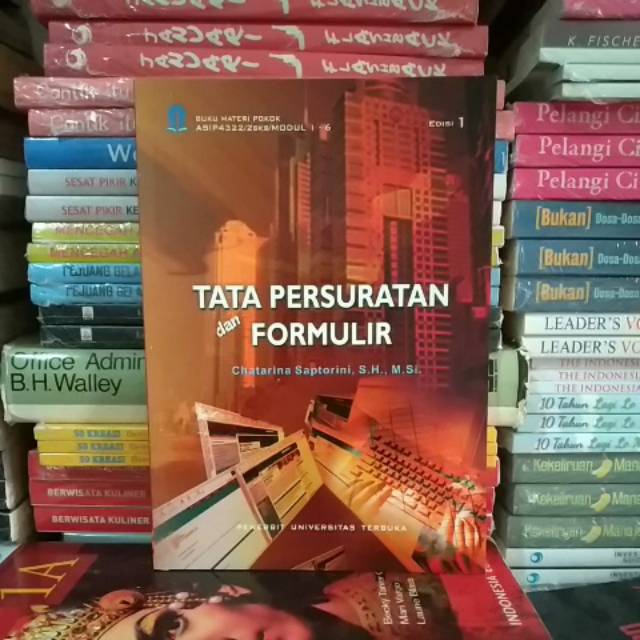 Jual BUKU ORIGINAL TATA PERSURATAN DAN FORMULIR KERTAS PUTIH TAHUN 2014 ...