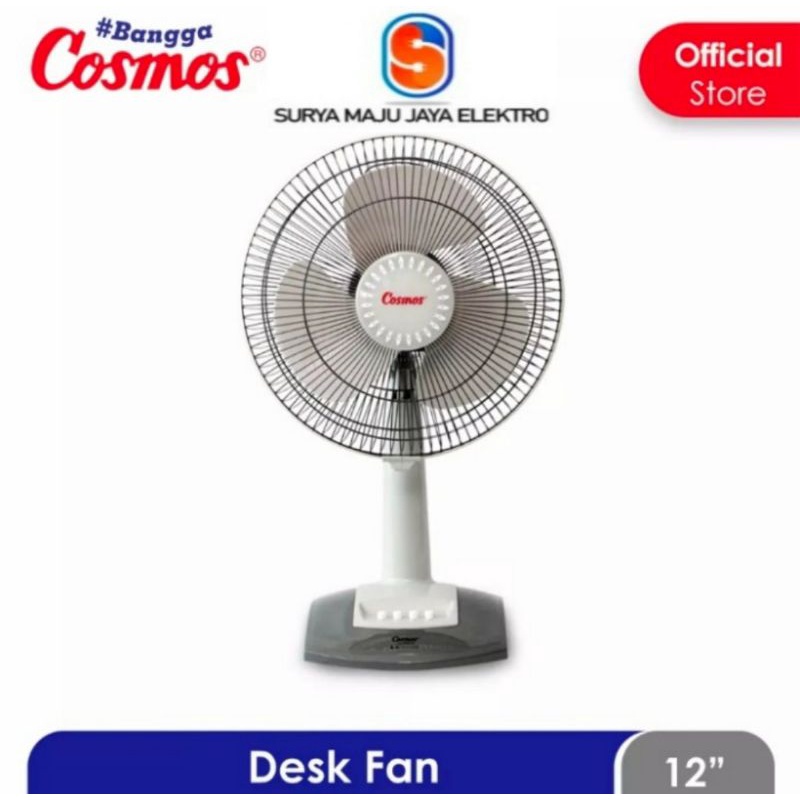 Jual kipas angin duduk / meja cosmos 12 inch garansi resmi | Shopee ...